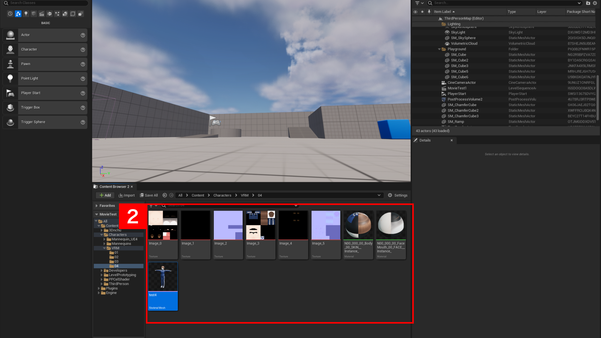 Blender→UE5.4 Vroidを動かしてみた02 -UE5.4:リターゲット- | bricola