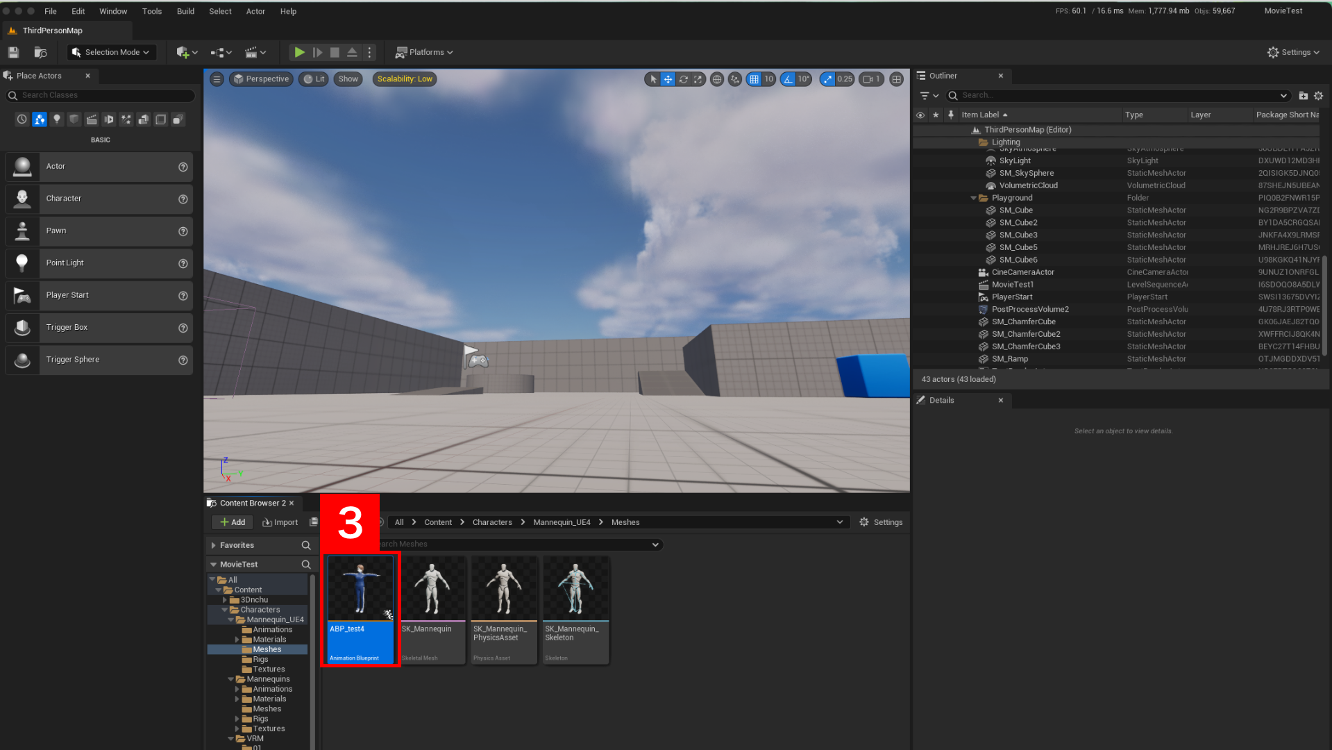 Blender→UE5.4 Vroidを動かしてみた02 -UE5.4:リターゲット- | bricola